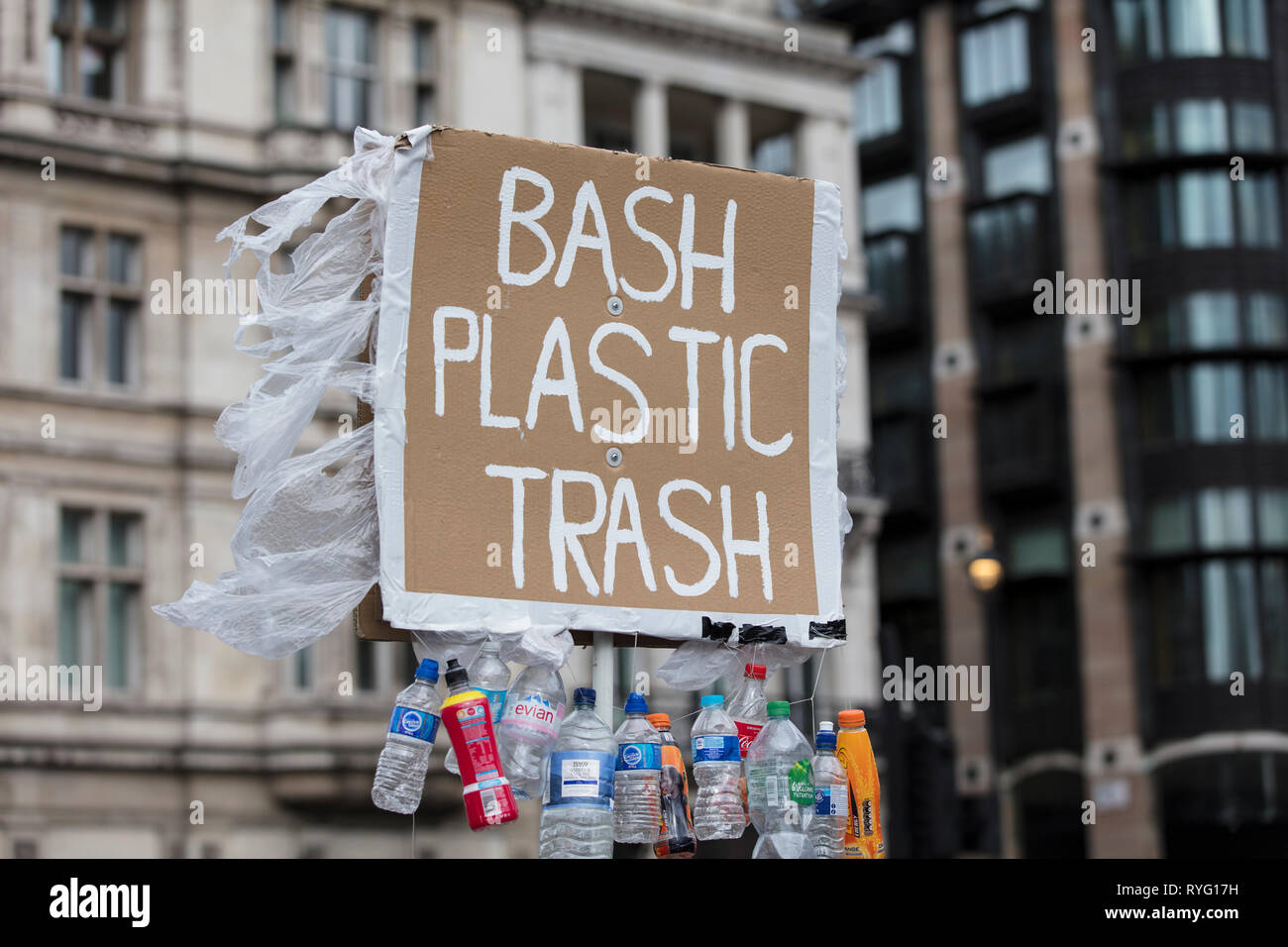 Plastic waste protest hi-res stock photography and images - Alamy