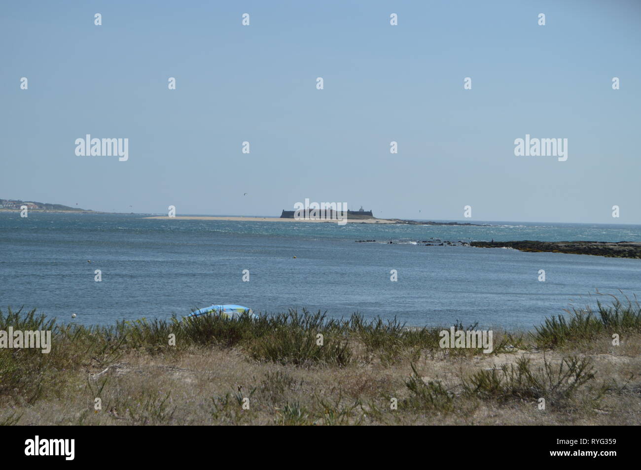 Views of the Island The Insua de Santo Isidro is the Fort of Insua in ...