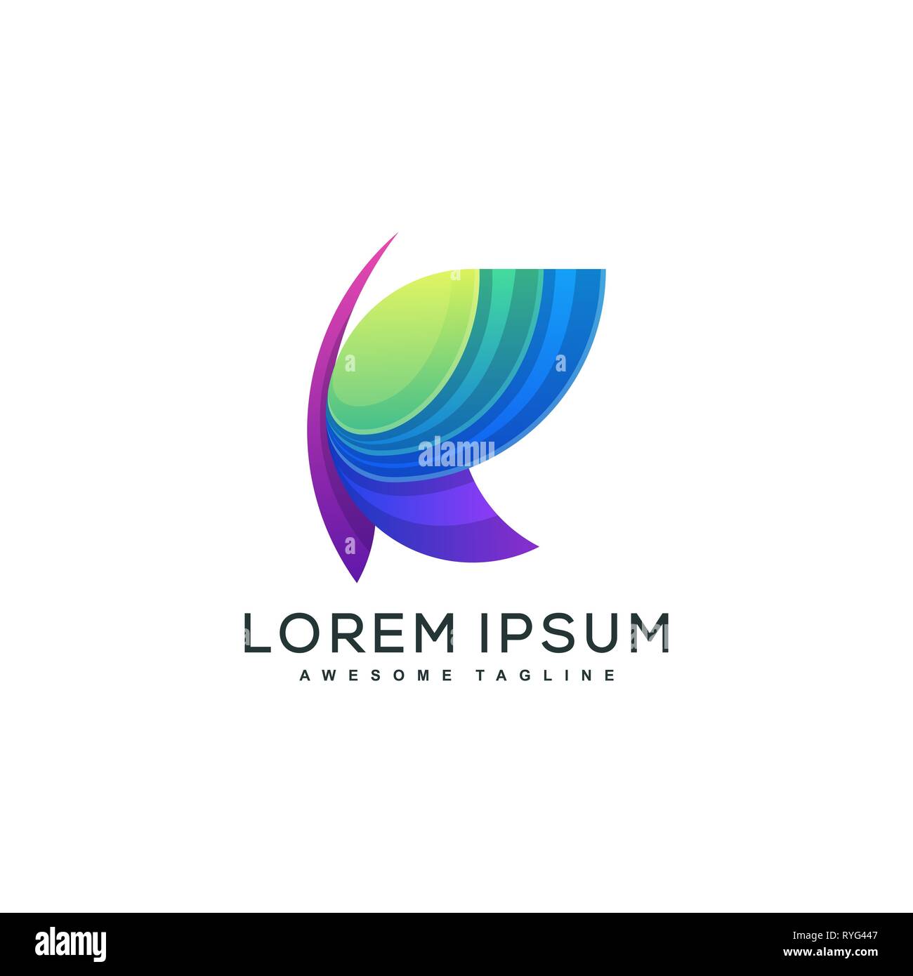 Butterfly Concept illustration vector template. Suitable for Creative ...