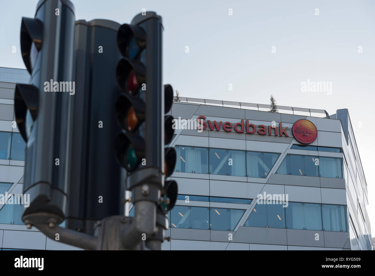 Swedbank headquarters in Sundbyberg, Stockholm, Sweden Stock Photo - Alamy