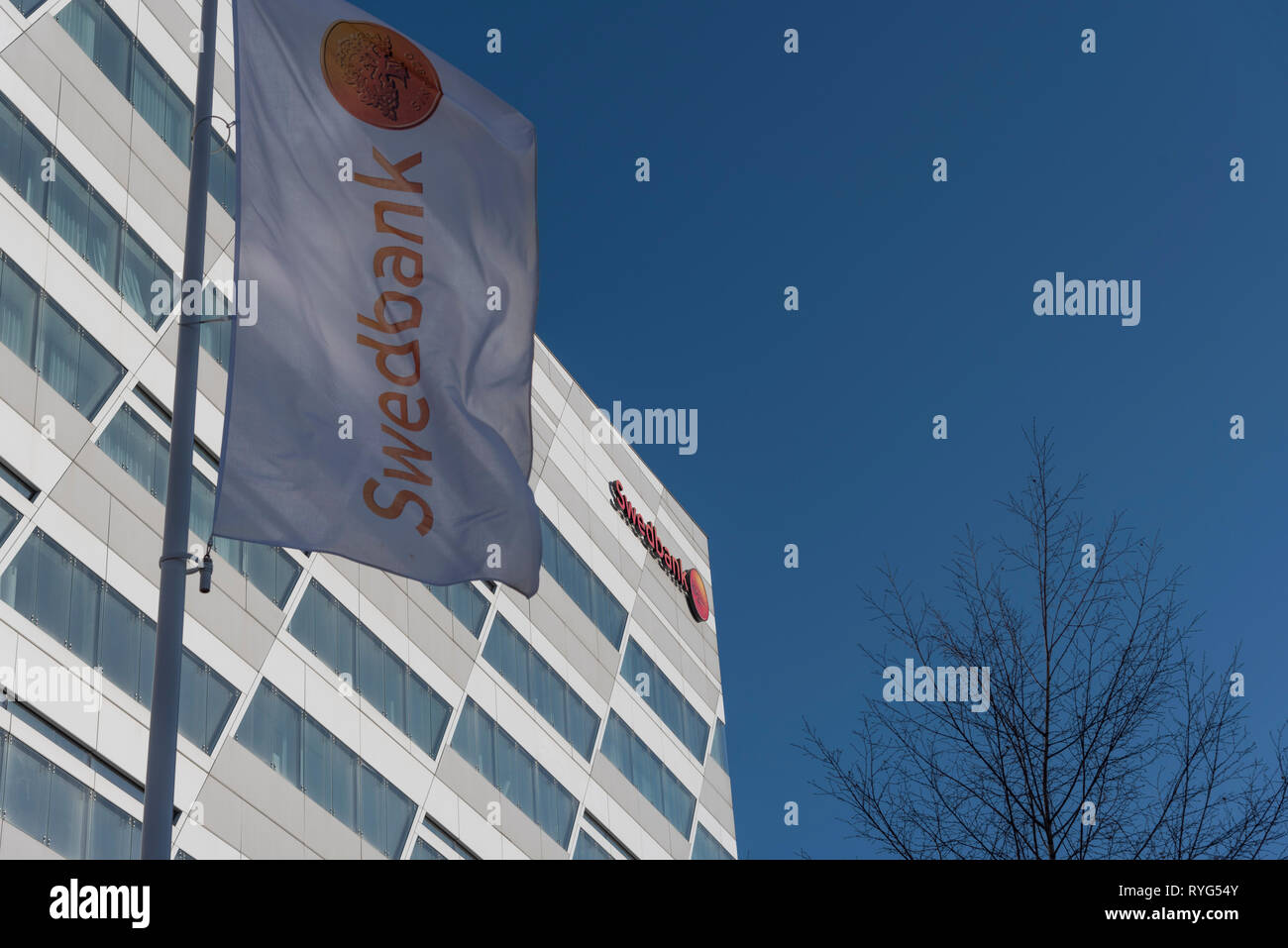 Swedbank headquarters in Sundbyberg, Stockholm, Sweden Stock Photo - Alamy