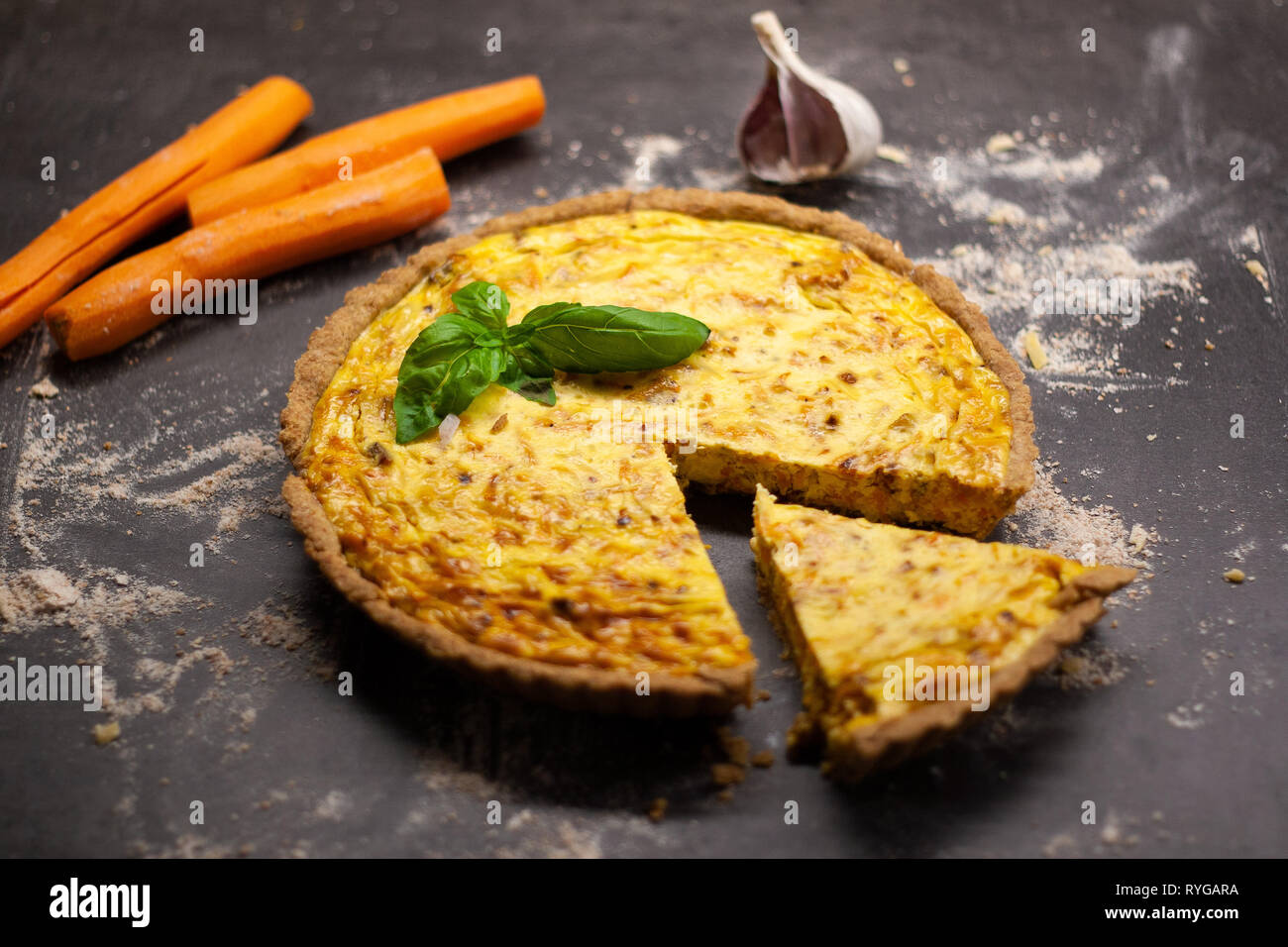 Salty quiche hi-res stock photography and images - Alamy