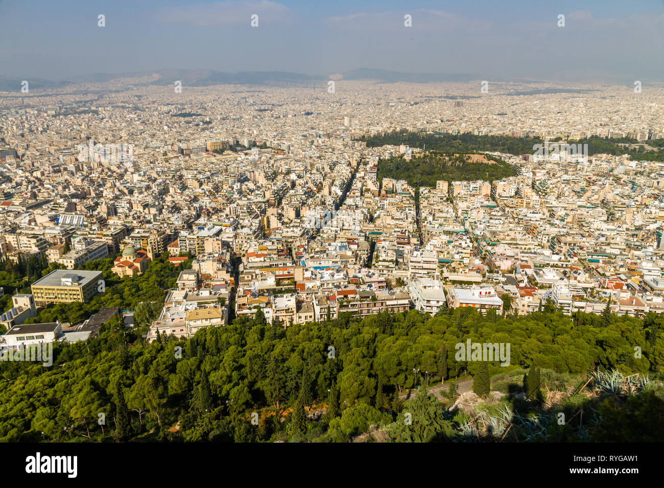 City scape of Athens in Greece Stock Photo - Alamy