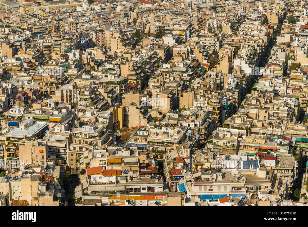 City scape of Athens in Greece Stock Photo - Alamy