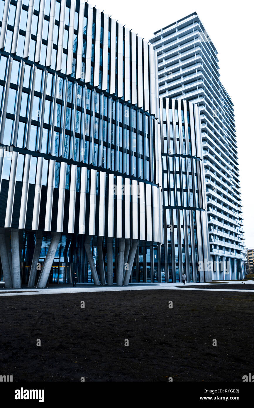 the new Main Point Pankrac office building in the Pankrác city ...