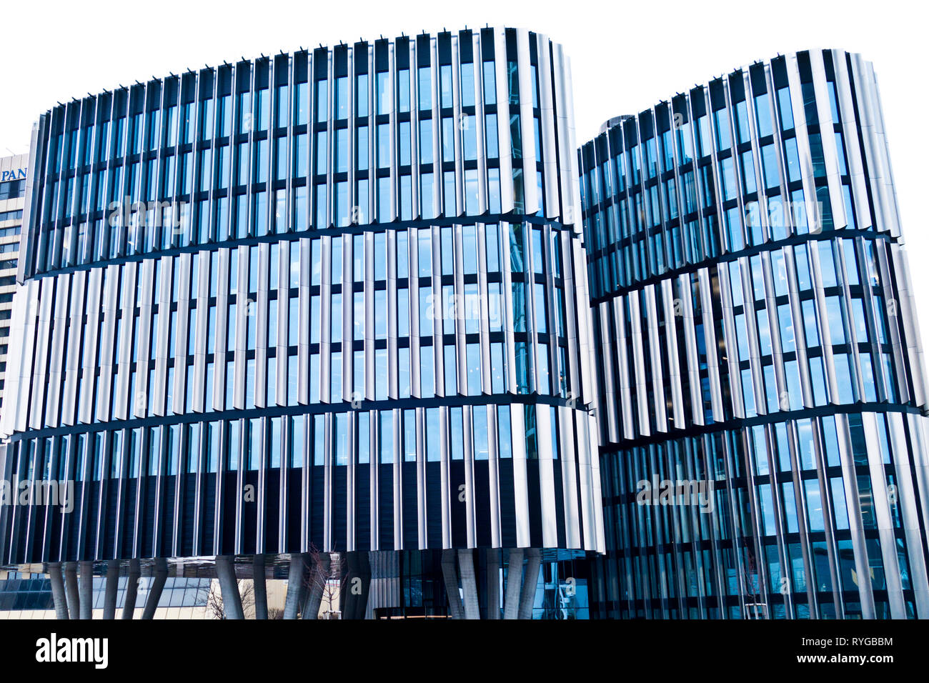 the new Main Point Pankrac office building in the Pankrác city ...