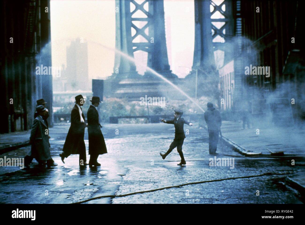 STREET SCENE, ONCE UPON A TIME IN AMERICA, 1984 Stock Photo - Alamy