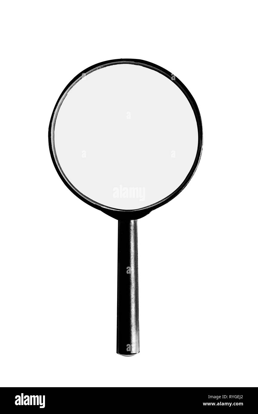 Magnifier Black and White Stock Photos & Images - Alamy