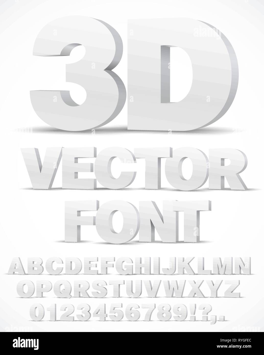 alphabet vector font Stock Vector Image & Art - Alamy