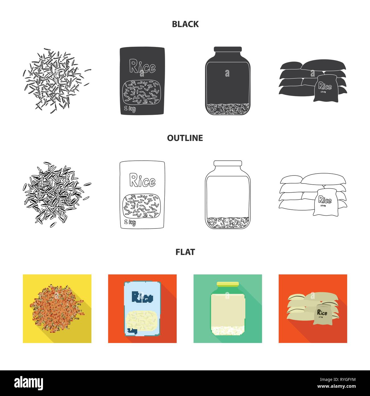 grain,packet,cook,bag,rice,water,unpolished,seed,white,process ...