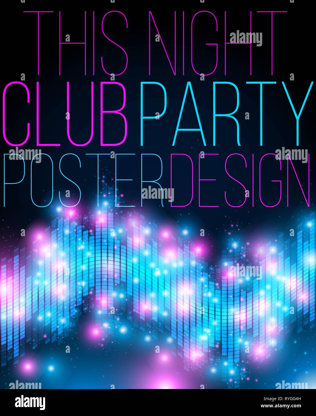 Equalizer on abstract technology background Stock Vector Image & Art ...