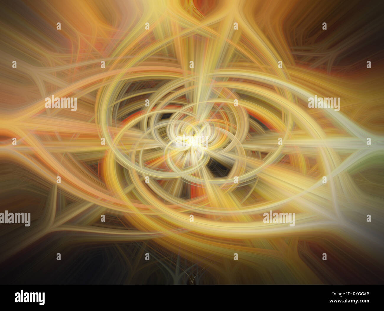 Fractal texture wallpaper, abstract flower. Swirl, twirl effect flowery ...