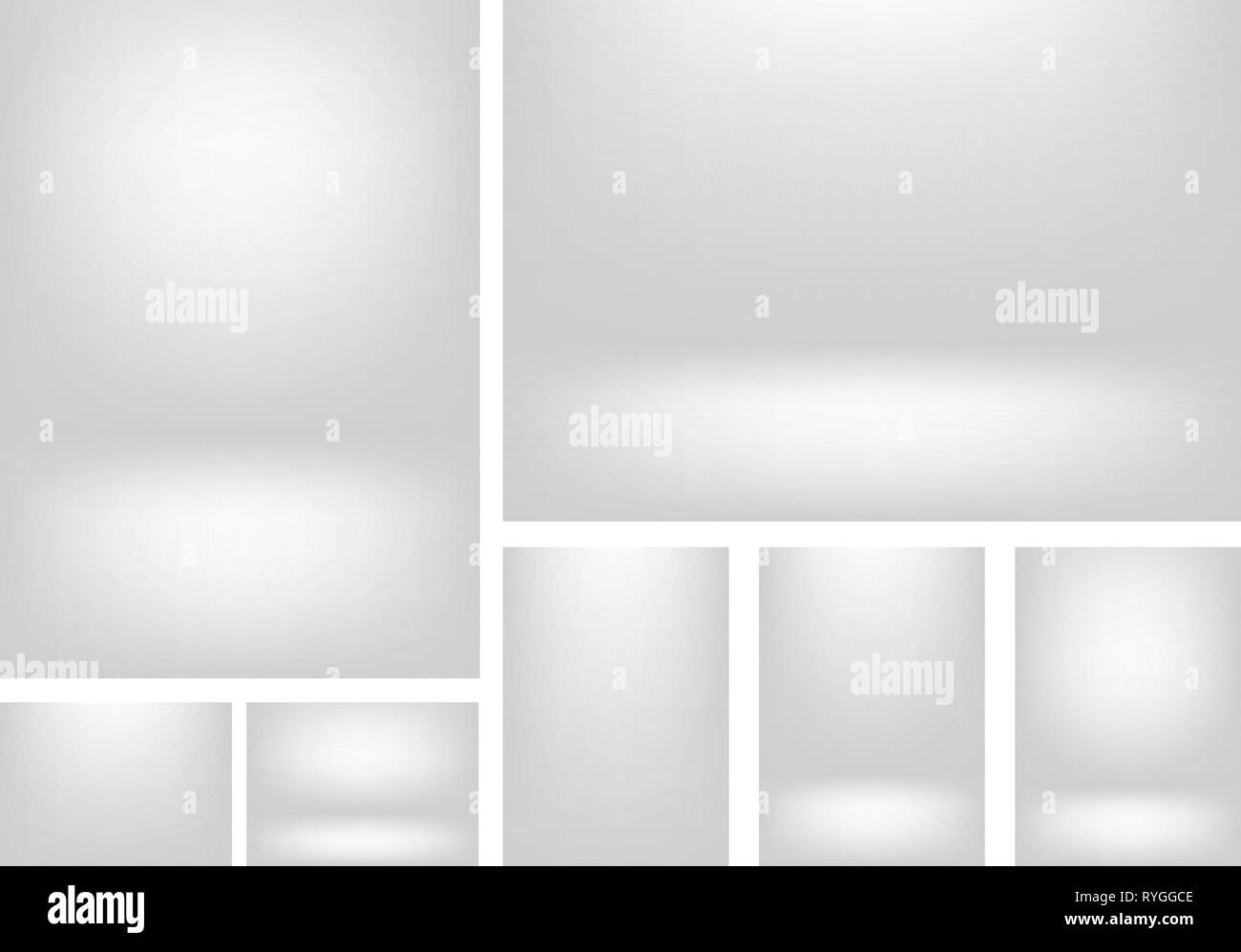Gradient background set Stock Vector Image & Art - Alamy