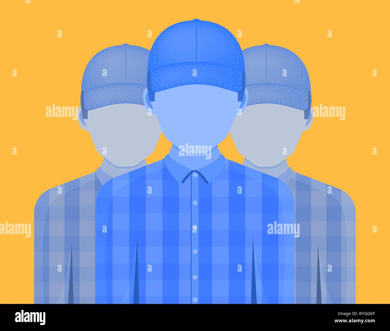 No people community Stock Vector Images - Alamy