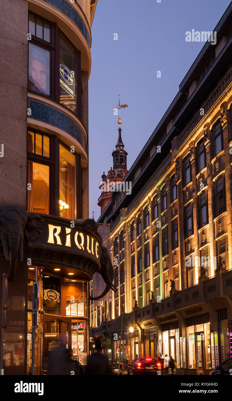 Leipzig, Cafe Riquet, Sachsen, Deutschland Stock Photo - Alamy