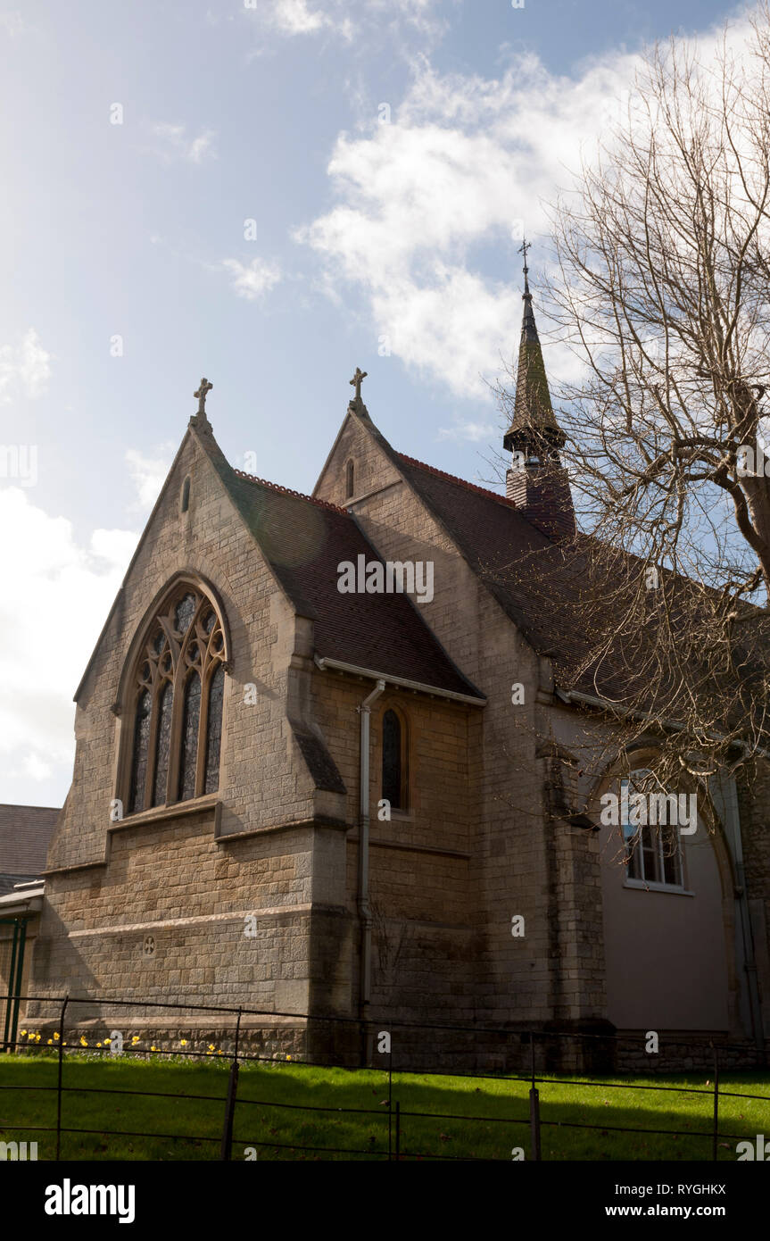 St. Andrew`s Church, Churchdown, Gloucestershire, England, UK Stock ...