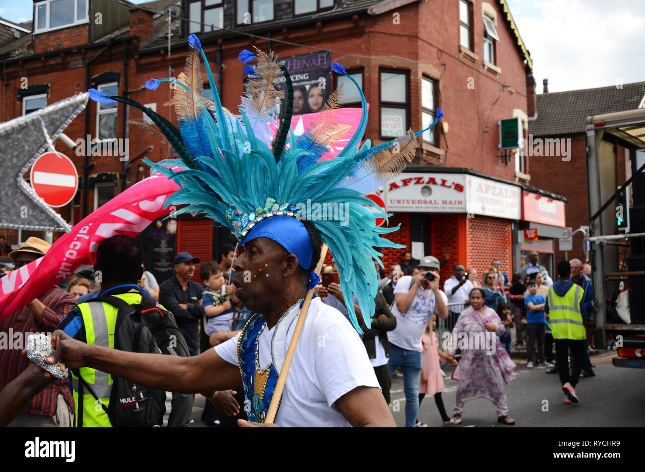 Arthur France, Leeds west Indian carnival parade, Harehills avenue ...