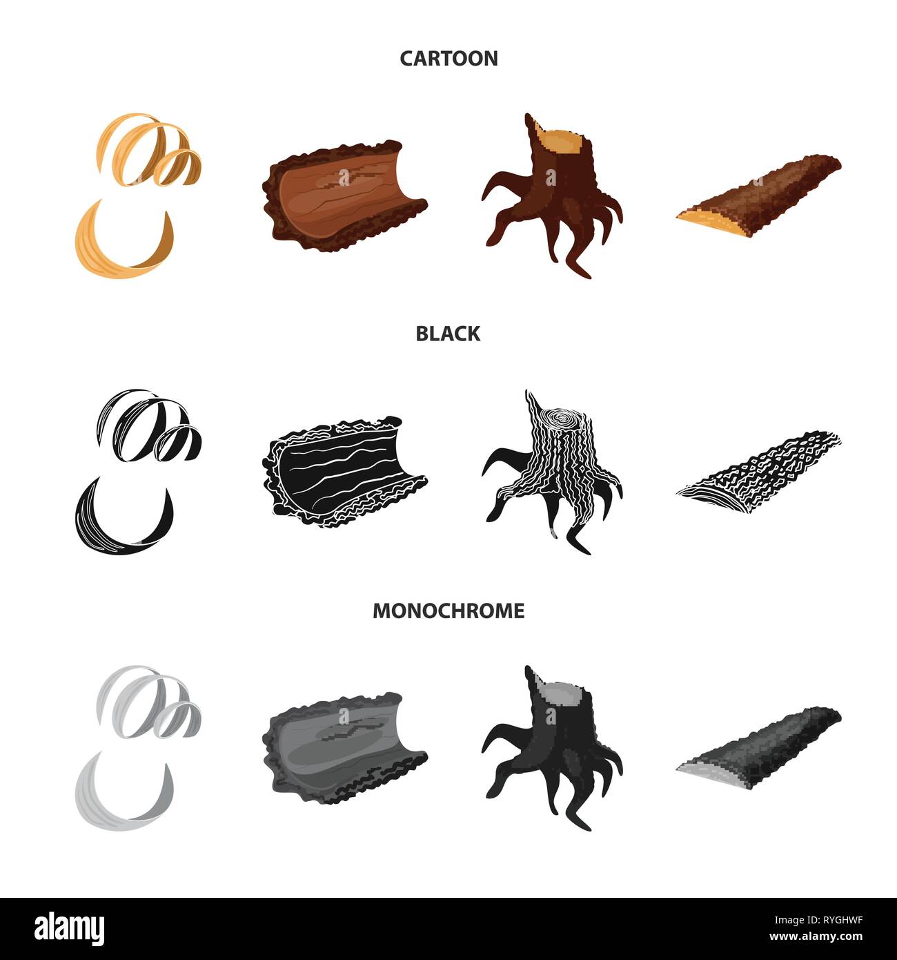 Pile of construction waste Stock Vector Images - Alamy