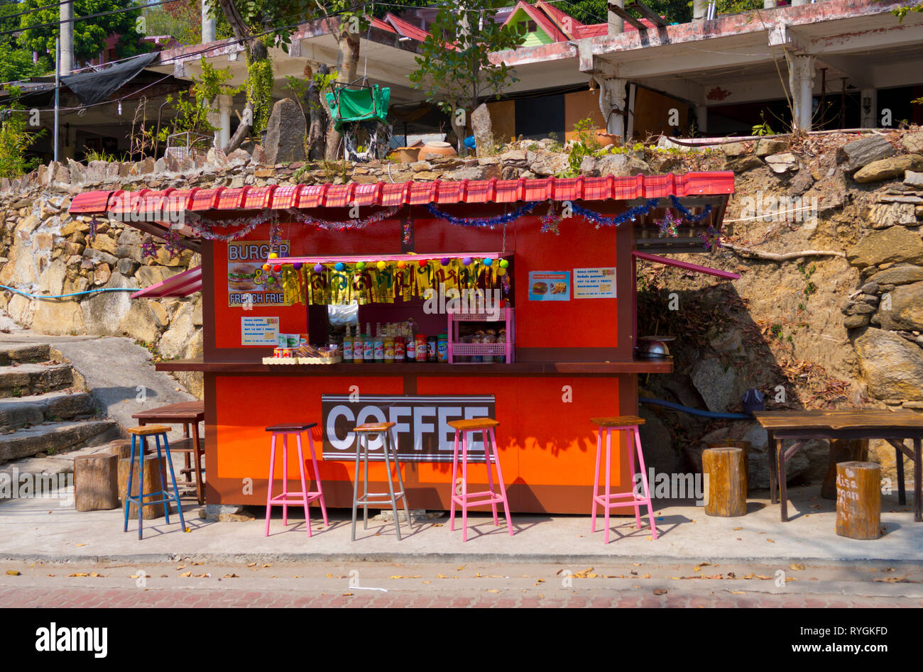 Coffee kiosk hi-res stock photography and images - Alamy