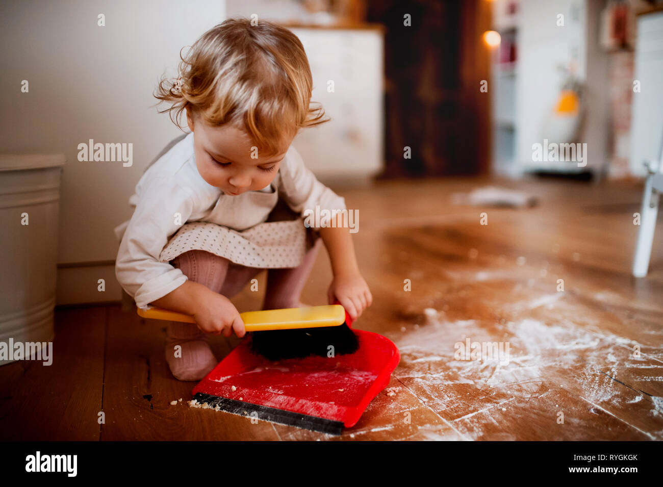 Messy Clean Up Floor