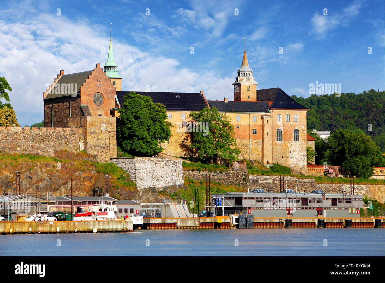 Akershus fortress hi-res stock photography and images - Alamy