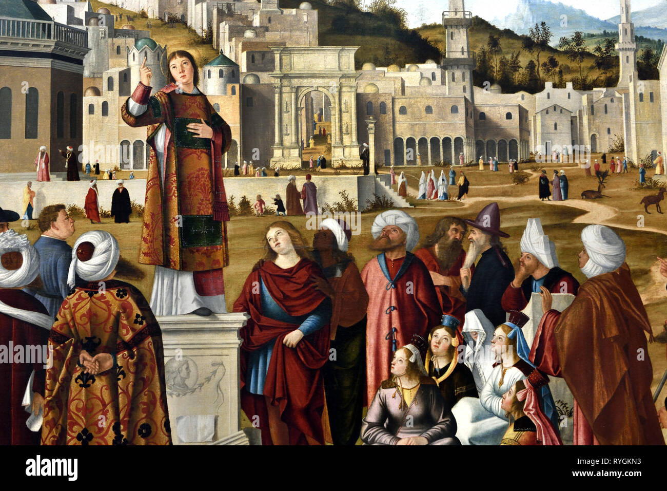 Stephen preaching hi-res stock photography and images - Alamy