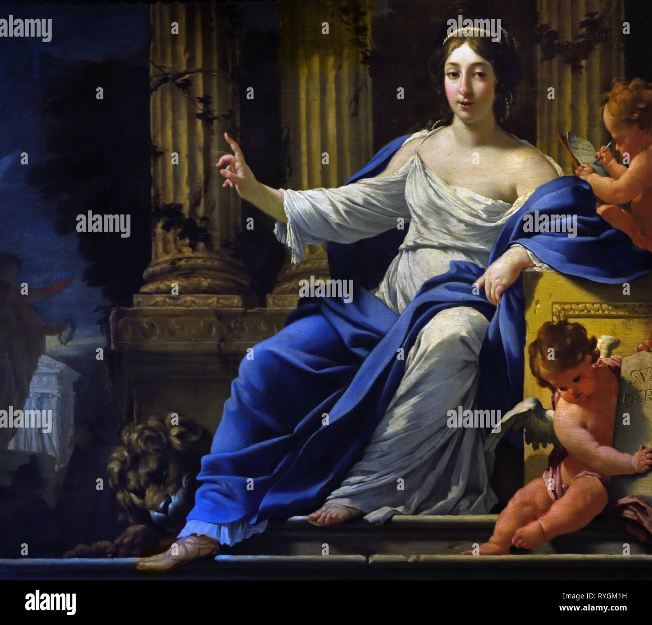 Polyhymnia simon vouet hi-res stock photography and images - Alamy