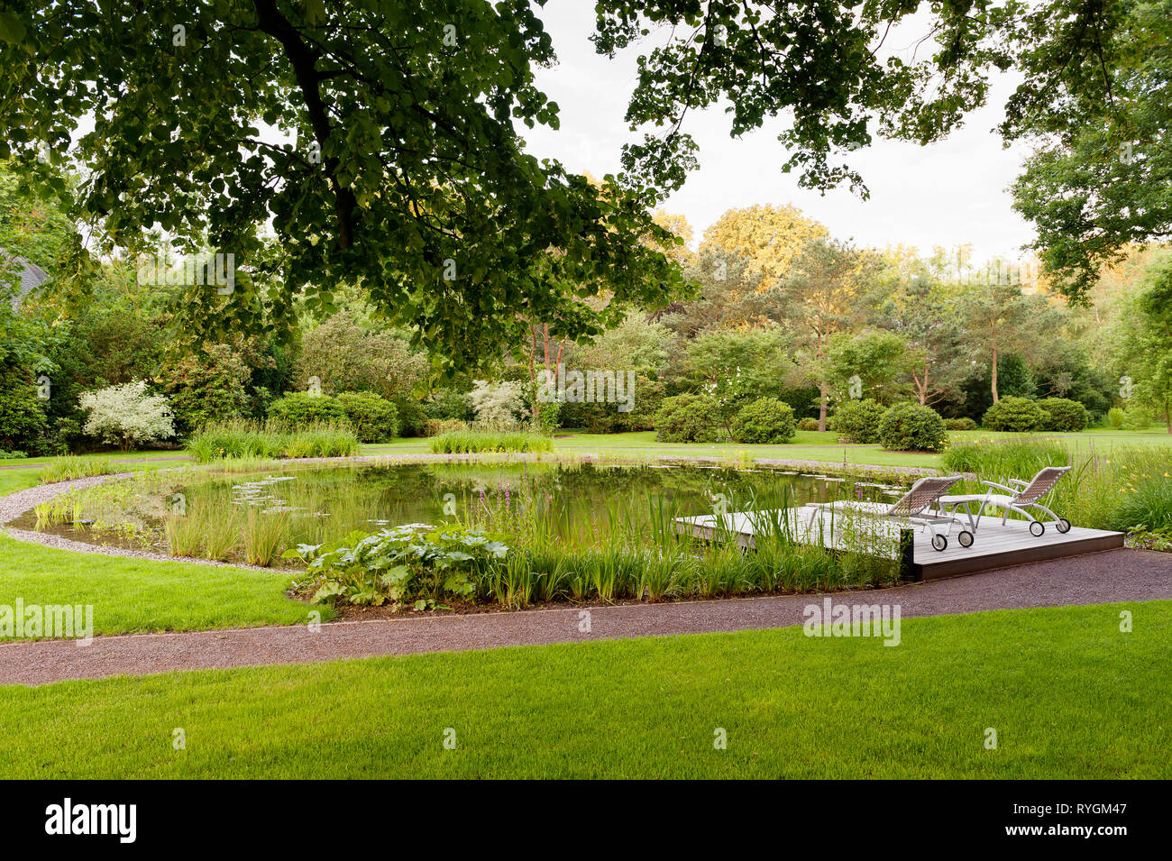 Pretty overhanging tree hi-res stock photography and images - Alamy