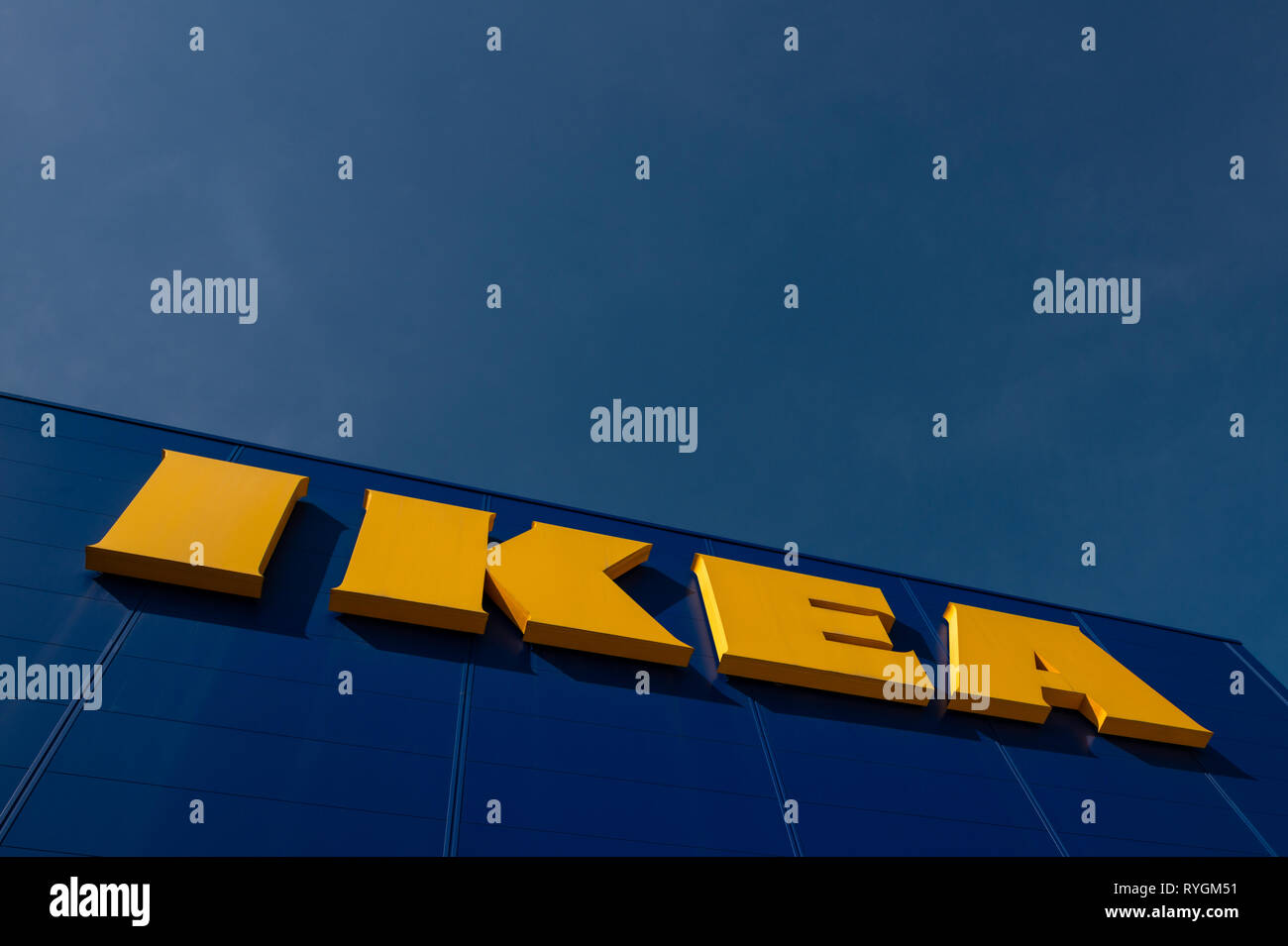 Ikea logo hi-res stock photography and images - Alamy