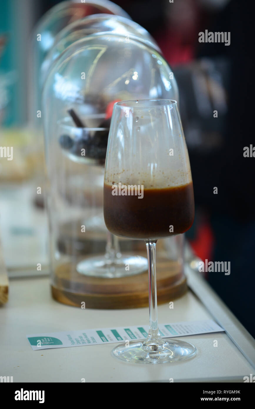 Style of coffee serving Stock Photo - Alamy