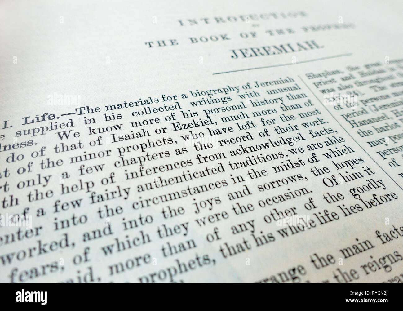 Old Testament Prophet Jeremiah Stock Photos & Old Testament Prophet ...