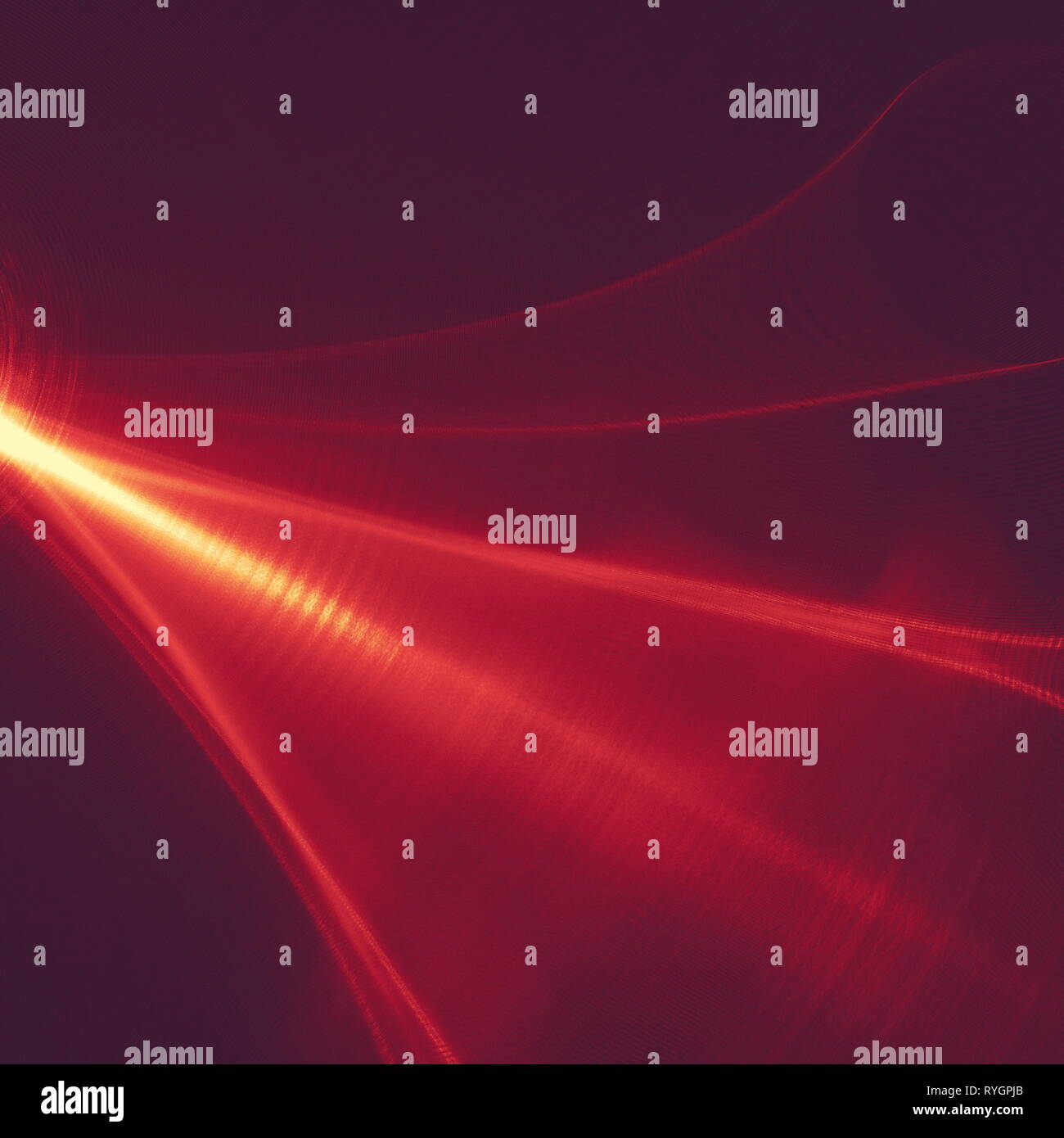 glowing red curved lines over dark Abstract Background space universe ...