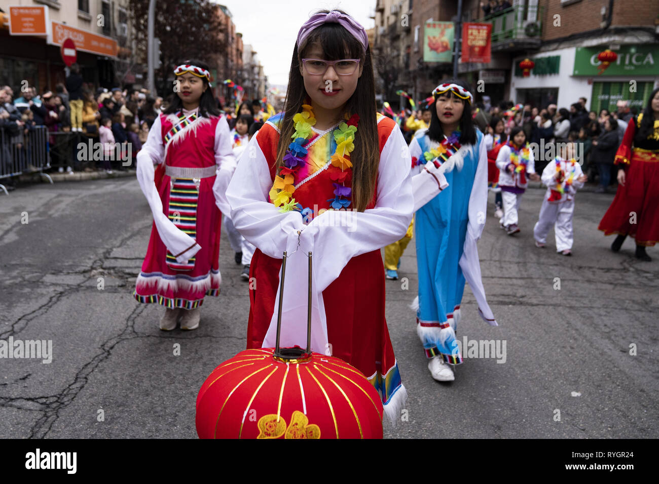 The madrids chinatown hi-res stock photography and images - Alamy