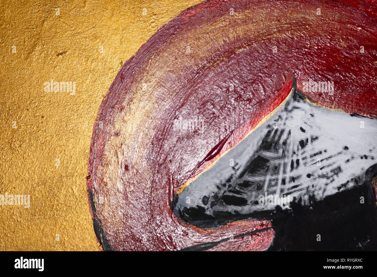 abstract oil paint texture on canvas, background Stock Photo - Alamy