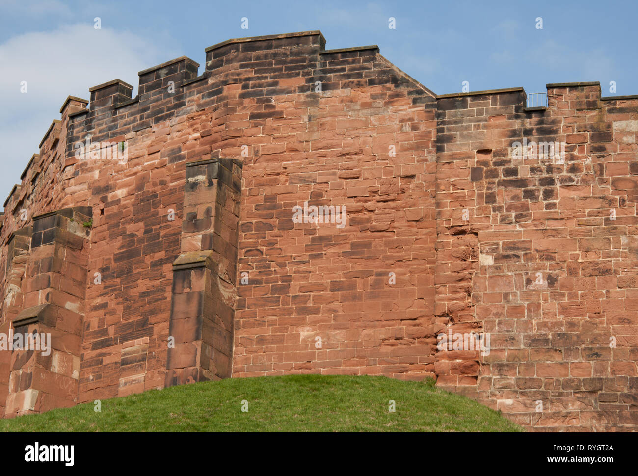 Medieval Chester City Walls and Battlements,Chester,Cheshire.England ...