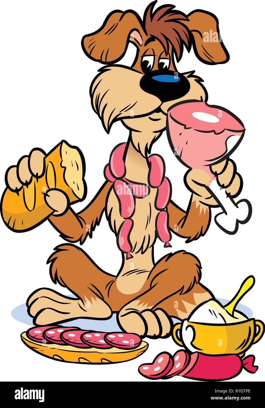 Vector Cartoon Style Drawing Playful Stock Photos & Vector Cartoon ...