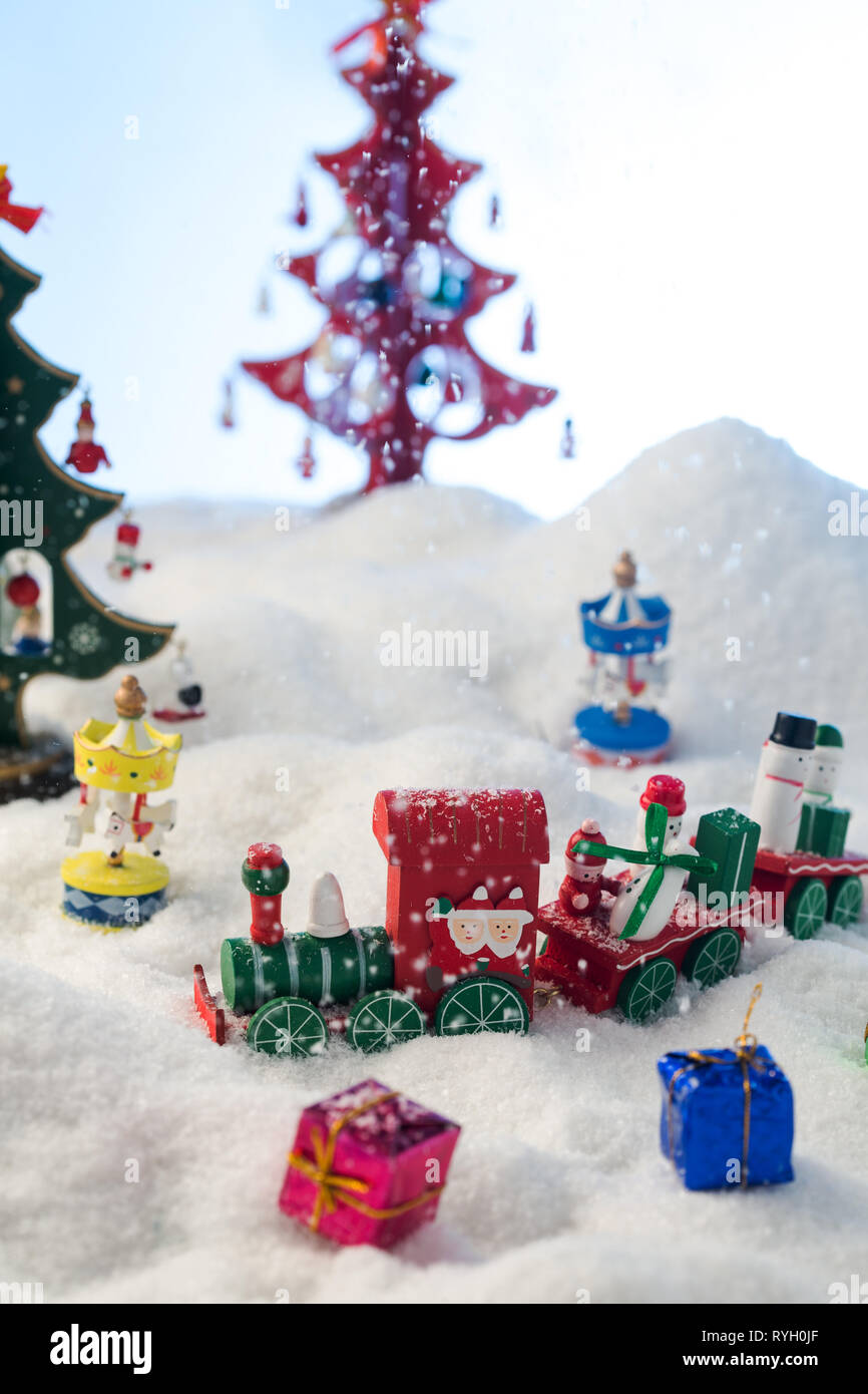 Christmas train love hi-res stock photography and images - Alamy