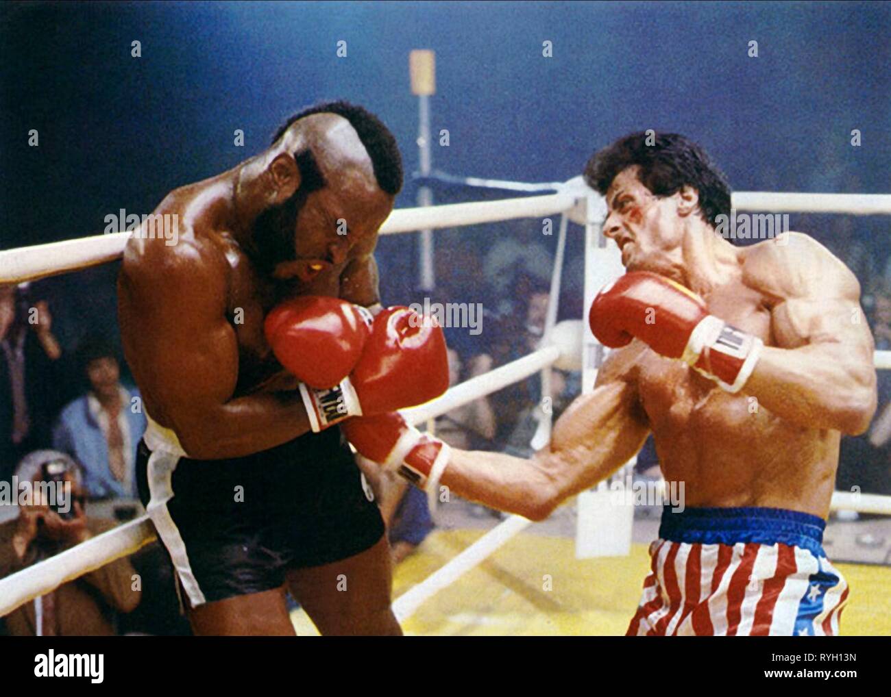 Sylvester Stallone And Mr T High Resolution Stock Photography and ...