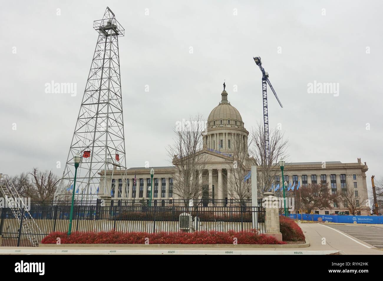 Oklahoma state capitol building hi-res stock photography and images - Alamy