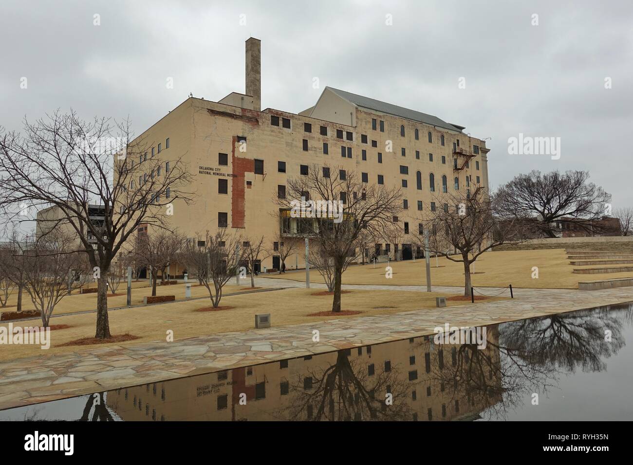 OKLAHOMA CITY, OK -2 MAR 2019- View of the Oklahoma City National ...