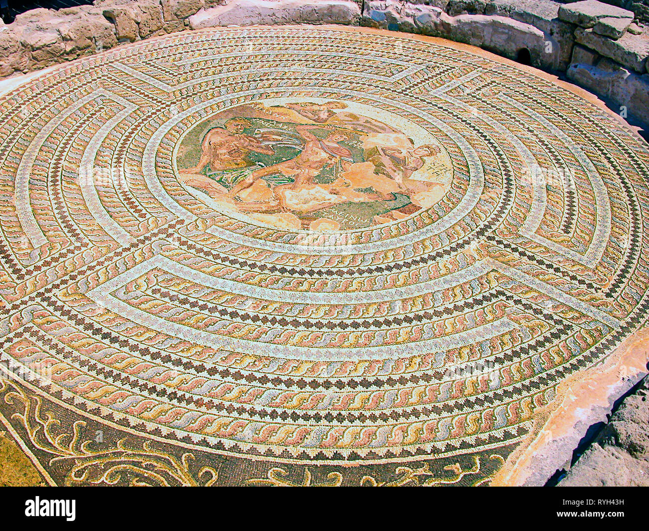 The mosaics of nea paphos hi-res stock photography and images - Alamy