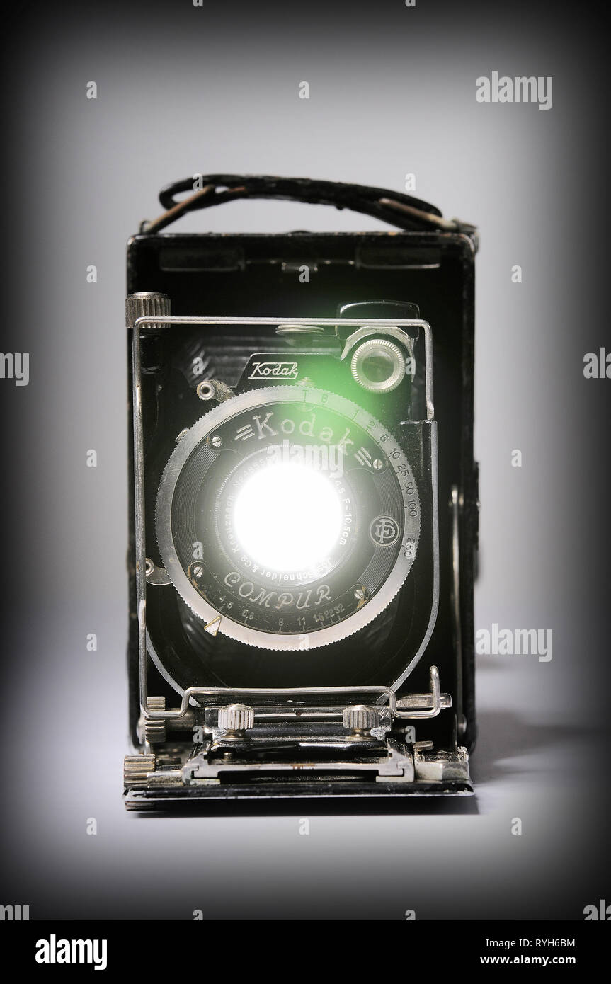 A Kodak camera from the early 1900's Stock Photo - Alamy