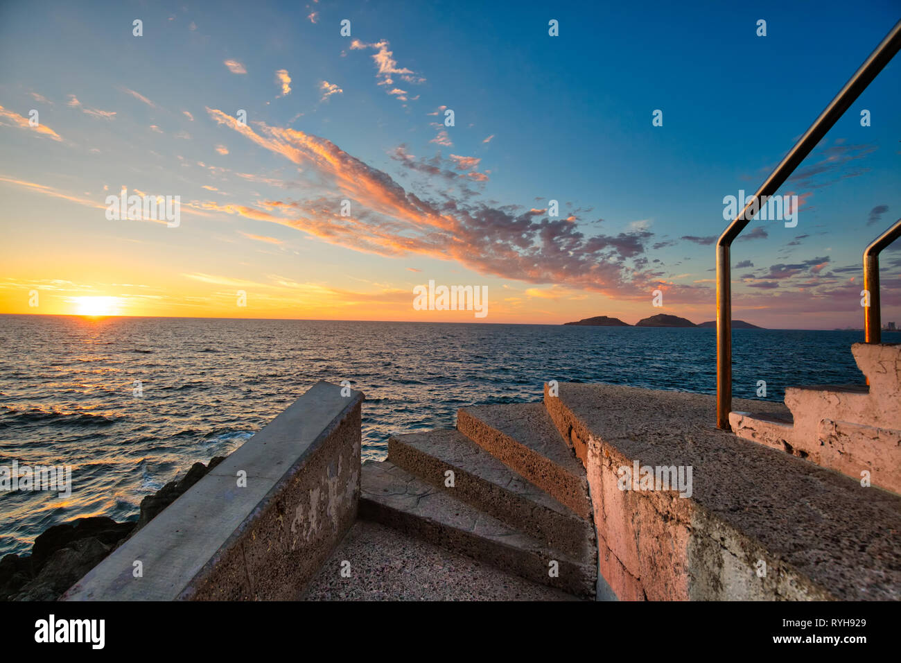 Mazatlan Golden Zone (Zona Dorada), famous touristic beach and resort ...