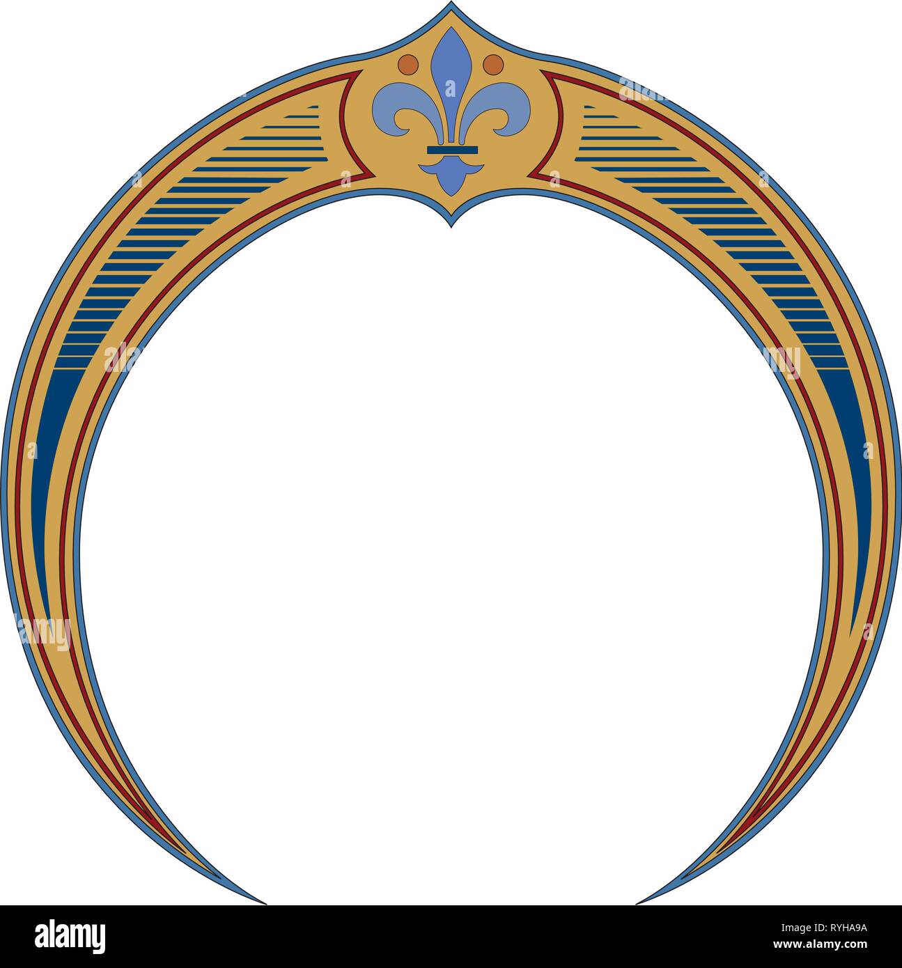 round frame with copy space for your text Stock Vector Image & Art - Alamy