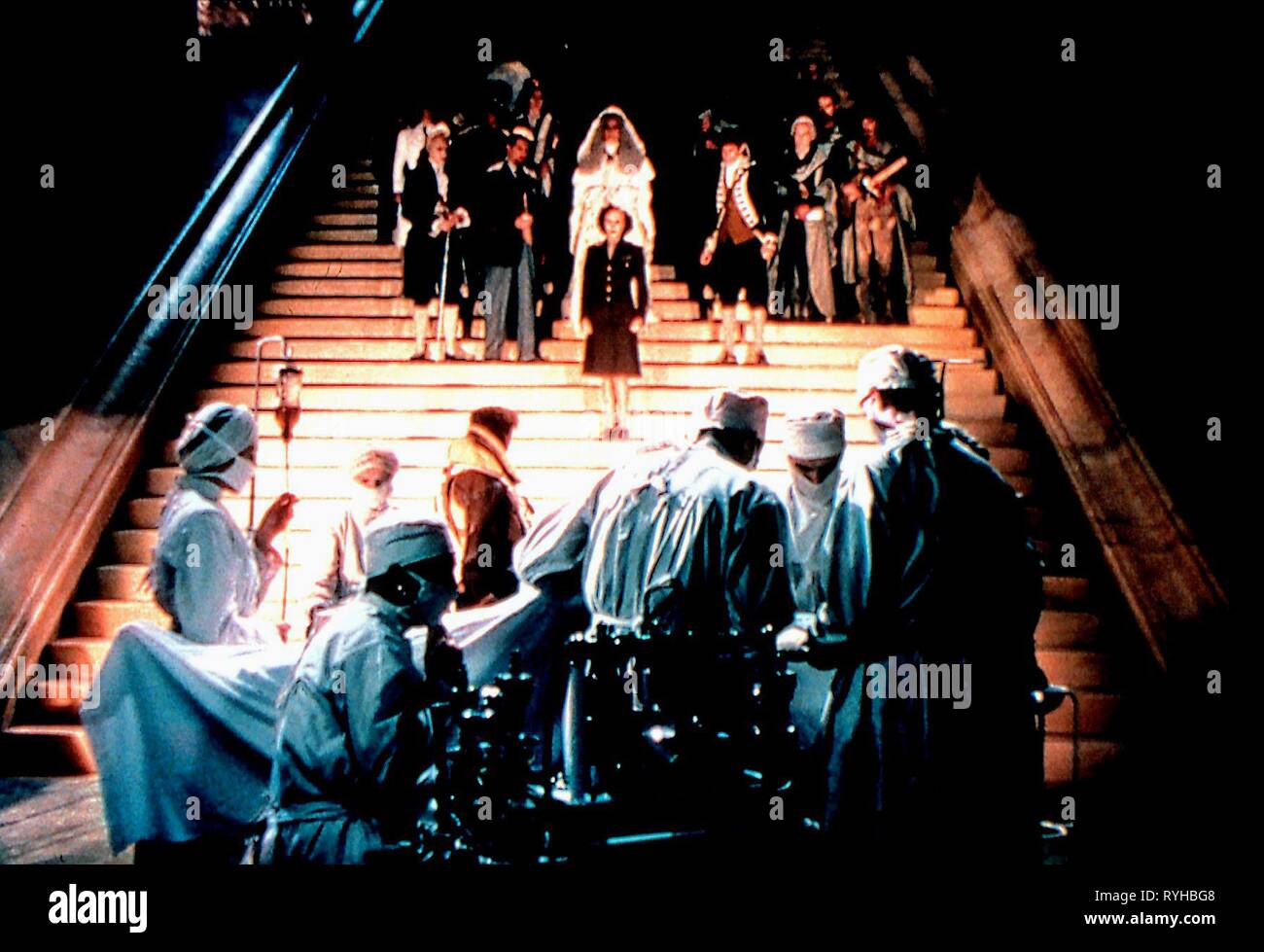 SURGICAL OPERATION SCENE, A MATTER OF LIFE AND DEATH, 1946 Stock Photo ...