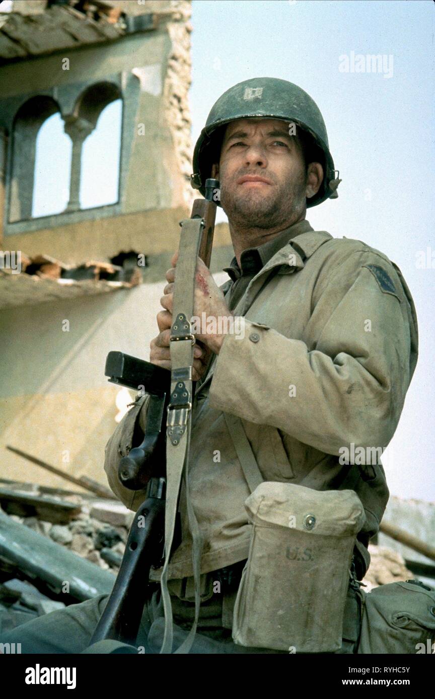 Tom Hanks Saving Private Ryan High Resolution Stock Photography and ...
