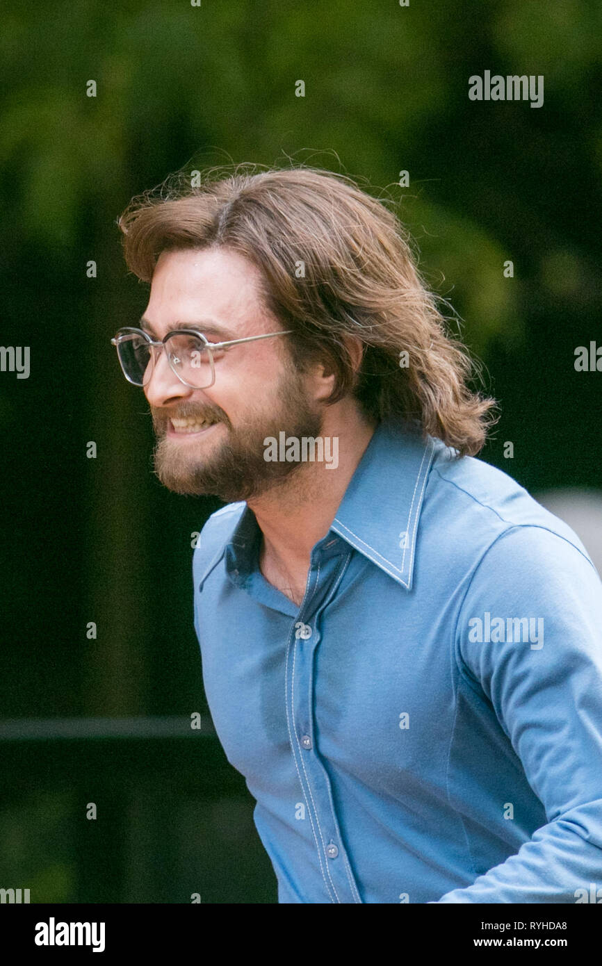 Adelaide Australia. 13th March 2019. British actor Daniel Radcliffe on ...