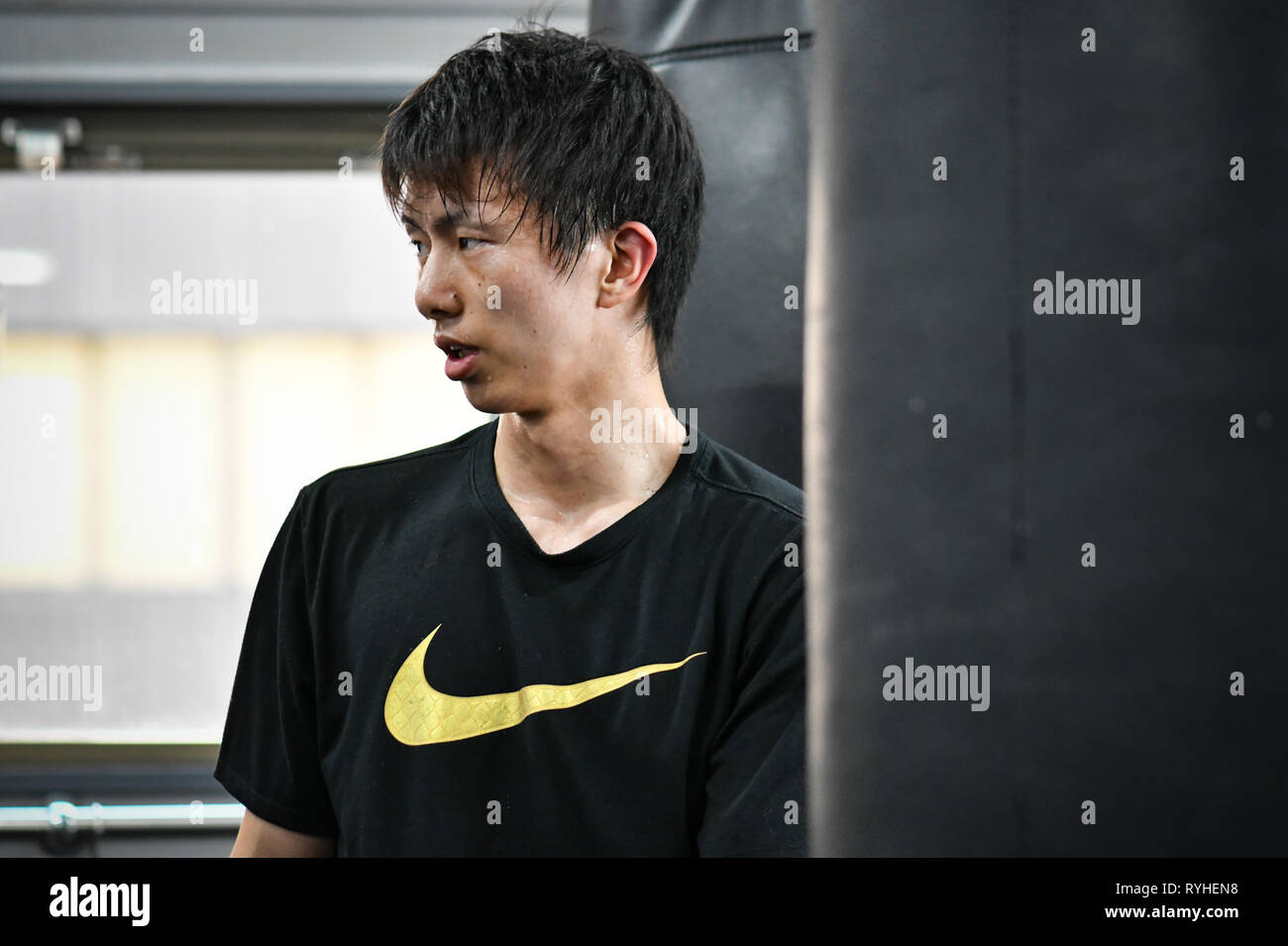 Tokyo, Japan. 12th Mar, 2019. Ryoichi Taguchi Boxing : Ryoichi Taguchi ...