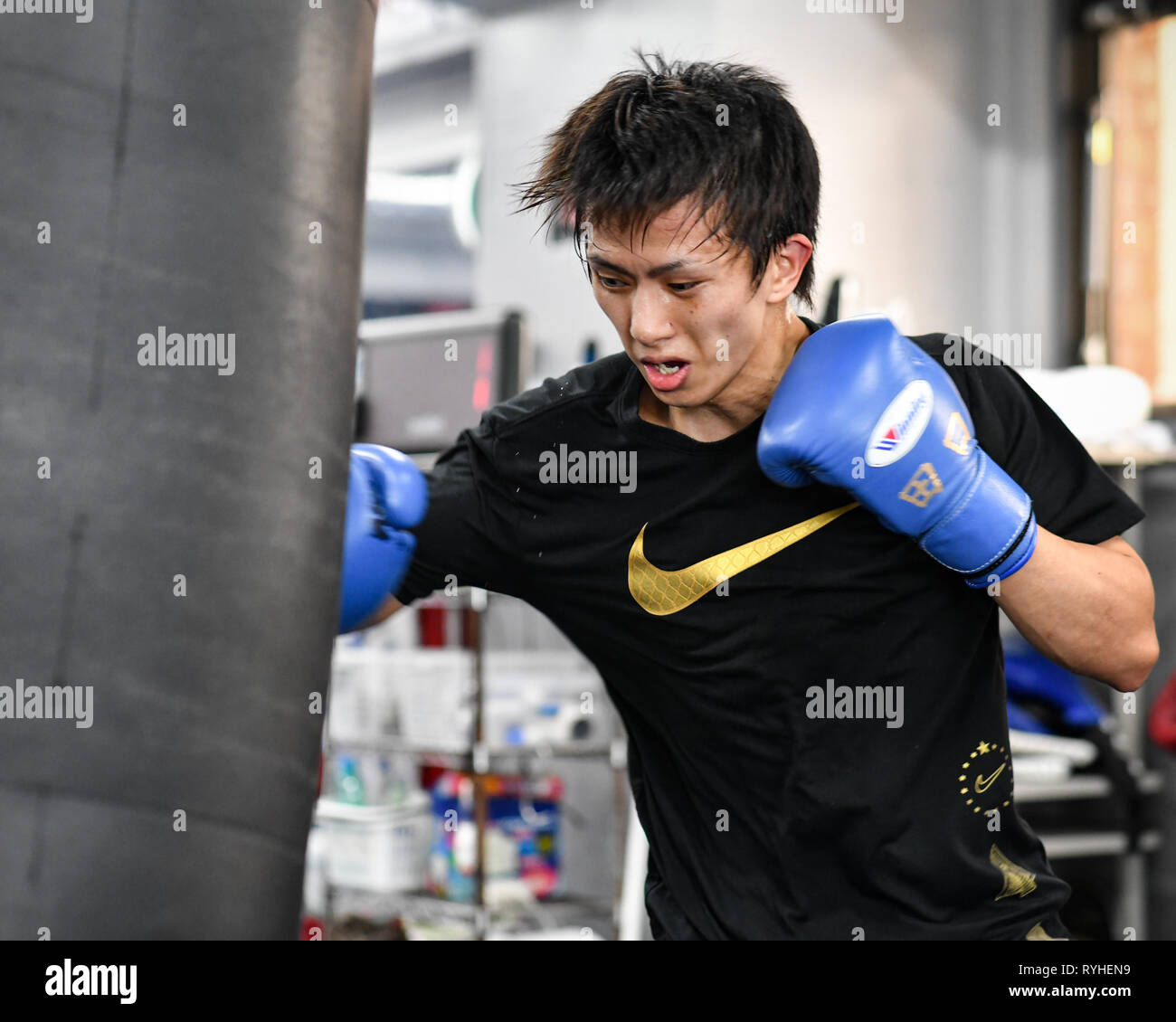 Tokyo, Japan. 12th Mar, 2019. Ryoichi Taguchi Boxing : Ryoichi Taguchi ...