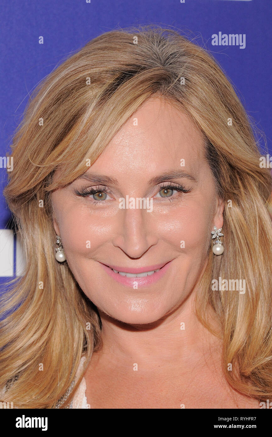 New York, USA. 13th Mar, 2019. NEW YORK, NY - MARCH 13: Sonja Morgan ...